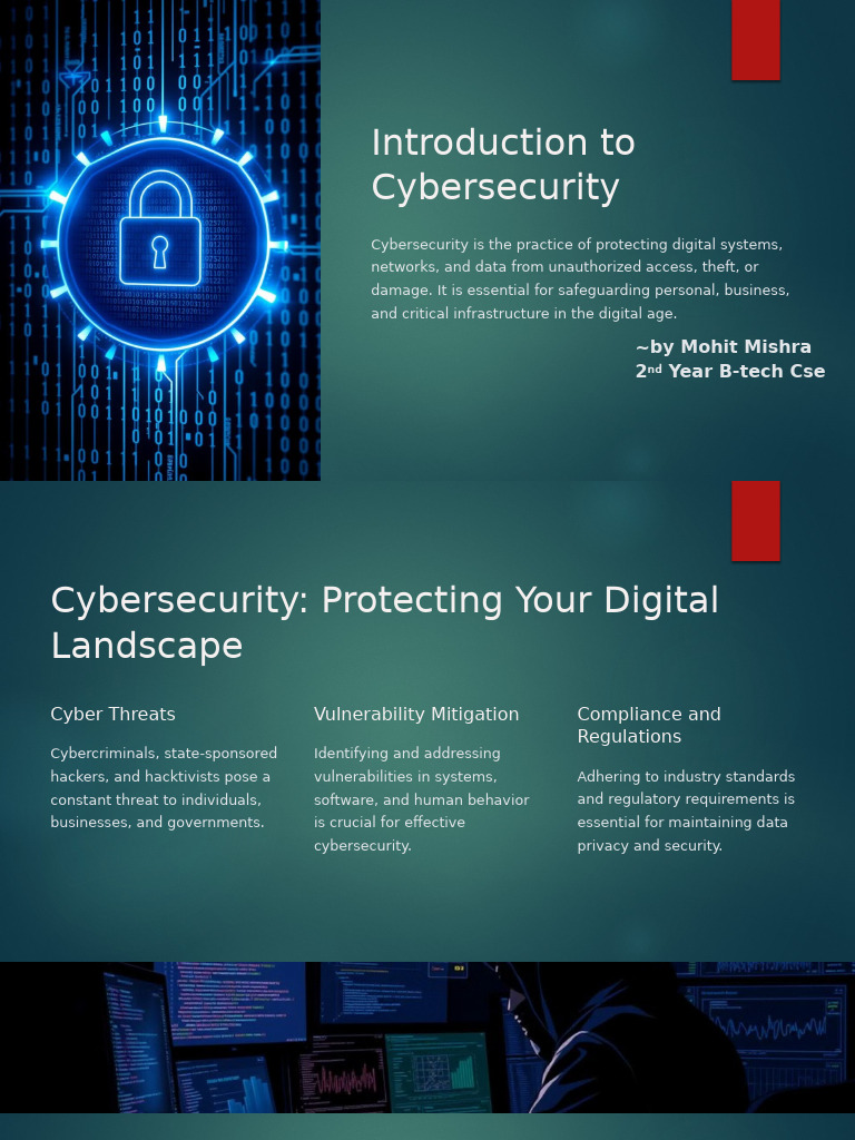 Introduction To Cybersecurity Pdf Security Computer Security