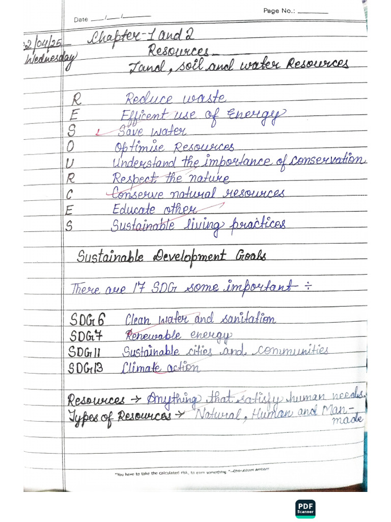Class 8A Geography Chapter 1 | PDF