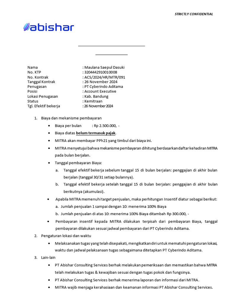 Acs2024hrmtr0091 - Maulana Saepul Dasuki | PDF
