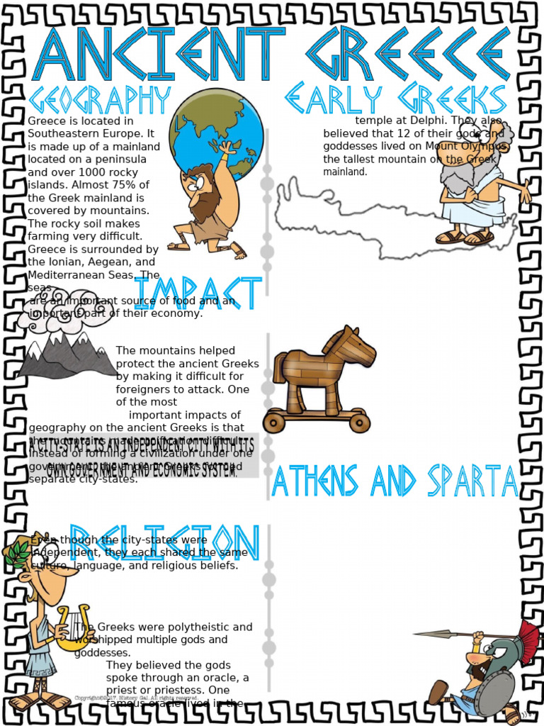 Mycenae and Ancient Greece Geography | PDF | Mycenaean Greece | Greeks