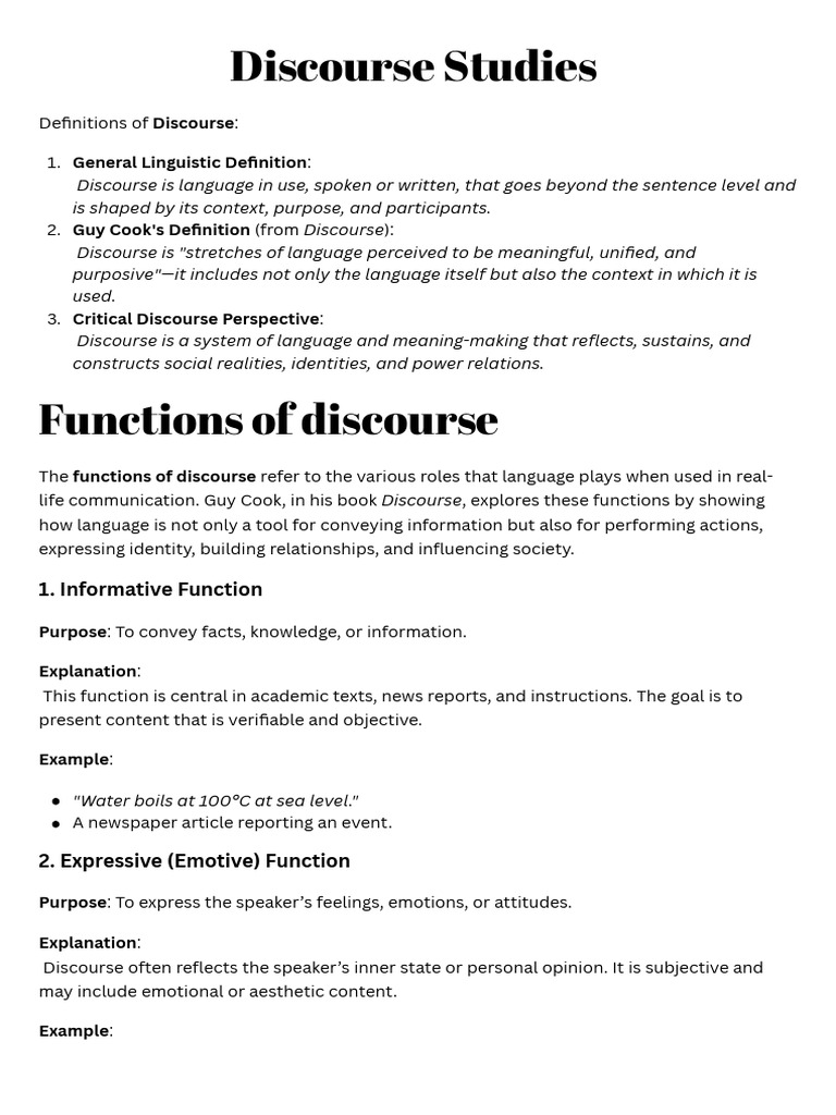Discourse Studies _20250501_032808_0000 | PDF | Discourse | Information