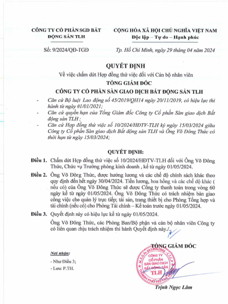QDTV- Vo Dong Thuc | PDF