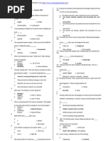 Comprehensive Entrance Exam Reviewer | PDF