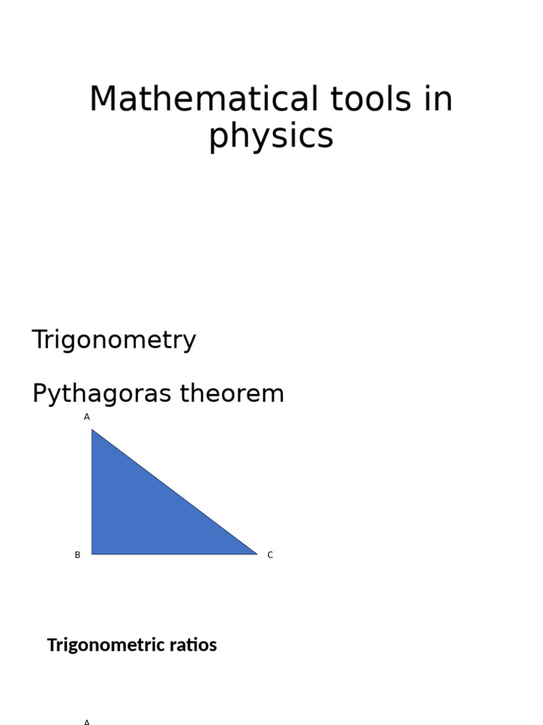 Mathematical Tools in Physics | PDF | Euclidean Vector | Geometry
