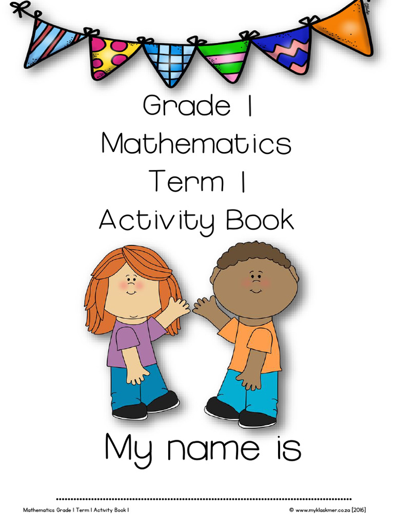 Mathematics Grade 1 Term 1 Activity Book 30nov2018 | PDF | Euclidean ...