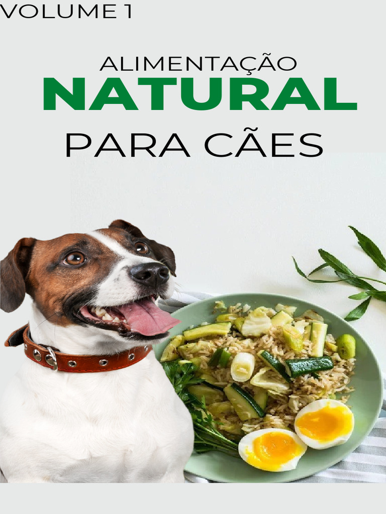 VOLUME 1 - ALIMENTAÇÃO NATURAL (Dieta Cozida Sem Ossos e Dieta Crua Sem ...
