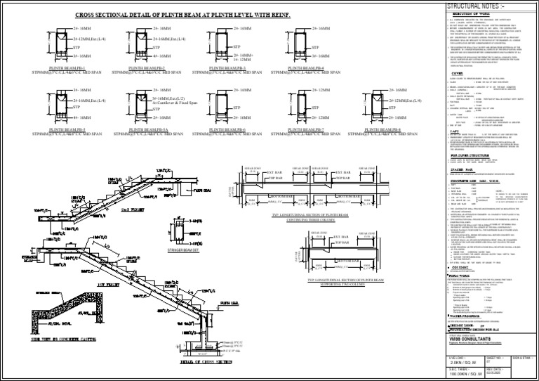 Gaurav Ji Str-Model - pdf7 | PDF | Beam (Structure) | Column