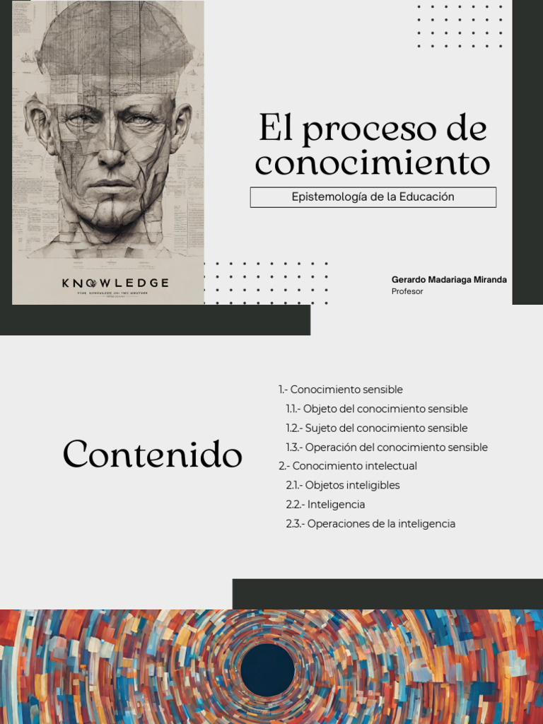 El Proceso Del Conocimiento | PDF | Conocimiento | Esencia