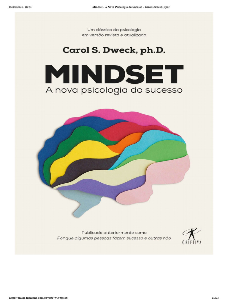 Mindset - A Nova Psicologia Do Sucesso - Carol Dweck | PDF | American Psychological Association