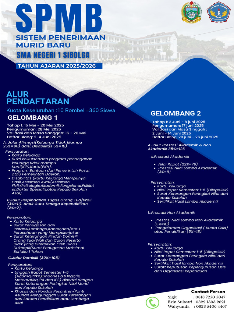 Panduan Pendaftaran SPMB 2025 | PDF