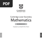 Cambridge Grade 8 Math Workbook Answers | PDF | Algebra | Mathematical ...