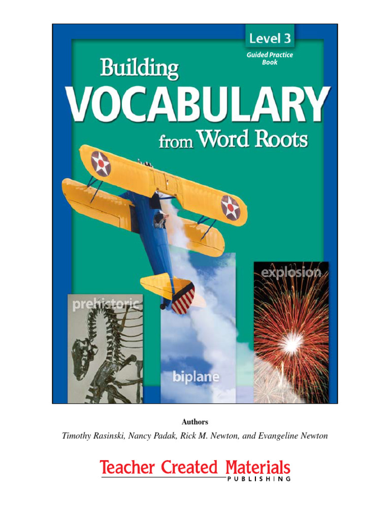 Building Vocabulary From Word Roots | PDF | Beehive | Linguistics