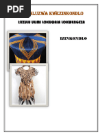 Isixhosa Ulwimi Lwasekhaya (Fxh362s Amahlelo) | PDF