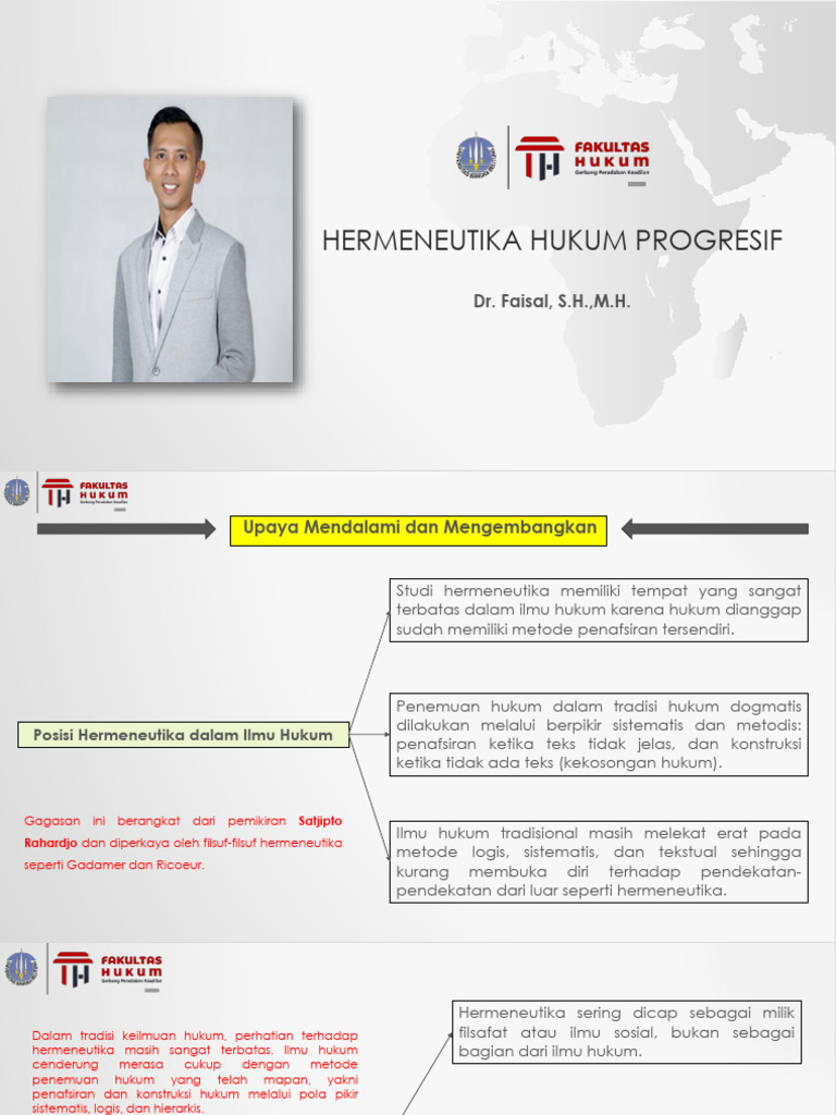 Dr. Faisal-Hermeneutika Hukum Progresif | PDF