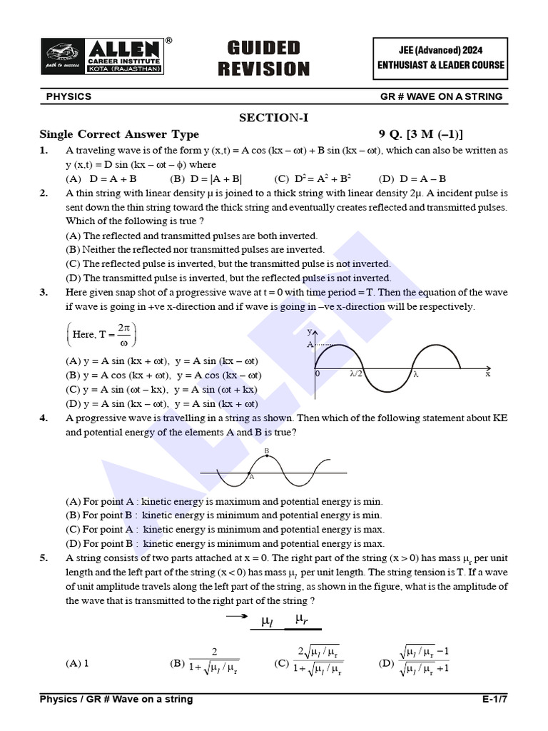 GRP - 24 | PDF | Waves | Mechanical Engineering