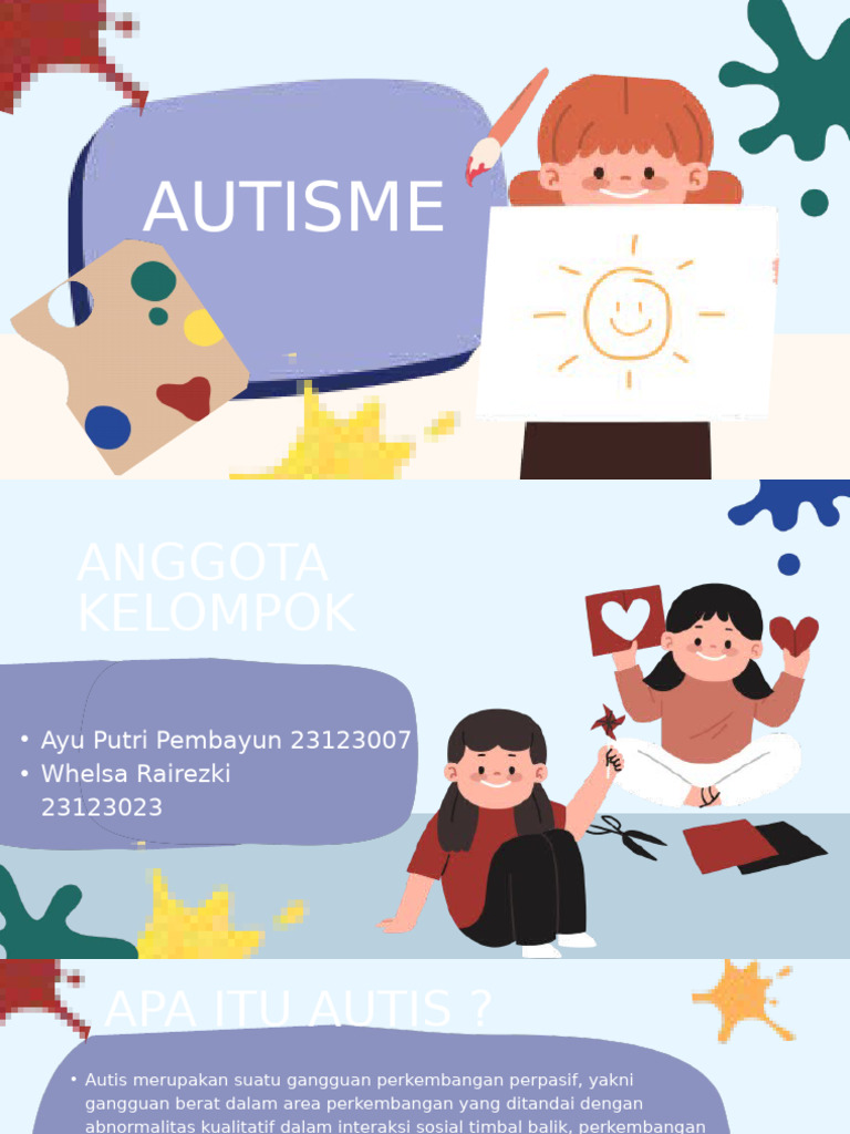 Memahami Autisme dan Penanganannya | PDF