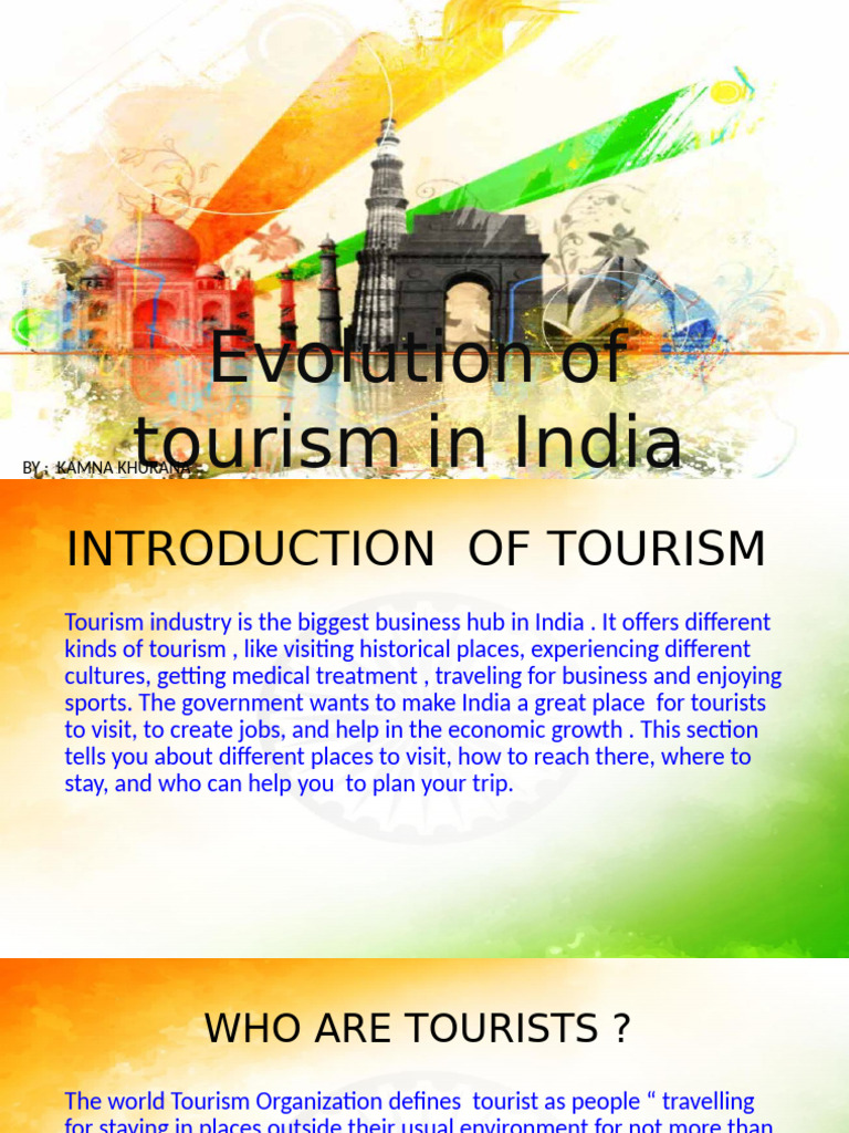 Evolution of Tourism in India | PDF | Tourism
