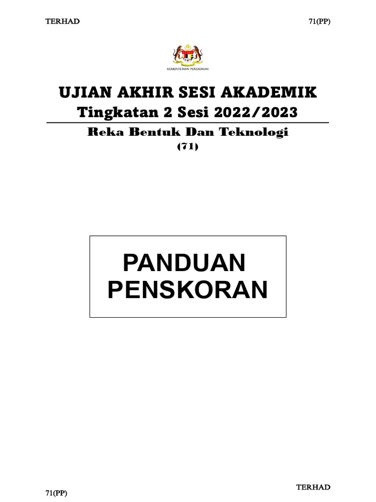 Skema RBT T2 | PDF