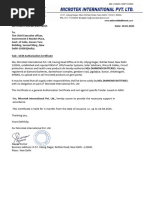OEM Authorization Letter Template | PDF | Career & Growth | Computers
