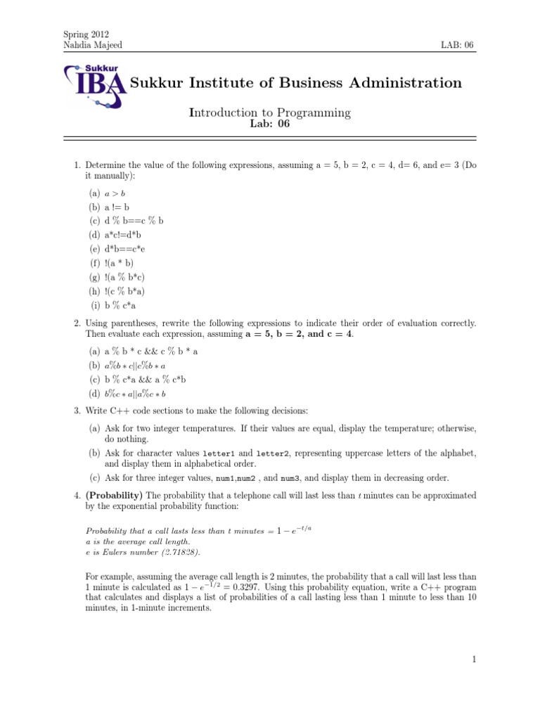 ICP Lab-06 | PDF | Prime Number | Elementary Mathematics