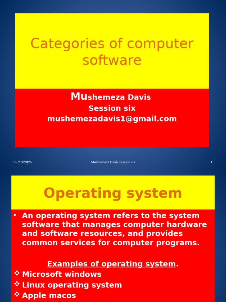 Computer Software | PDF