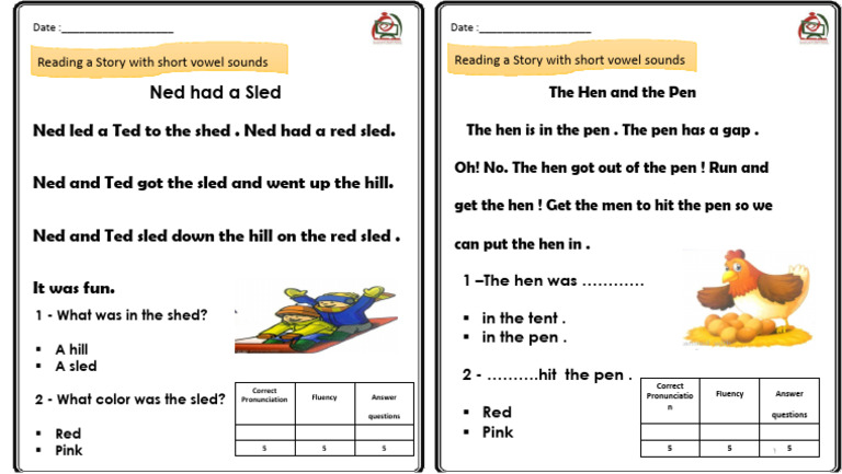 Reading Story G1 | PDF