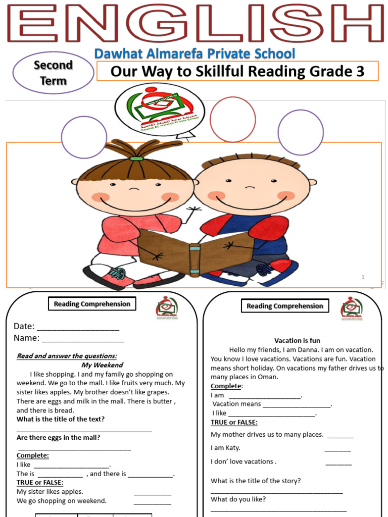 Grade 3 Reading Term 2nd Term | PDF