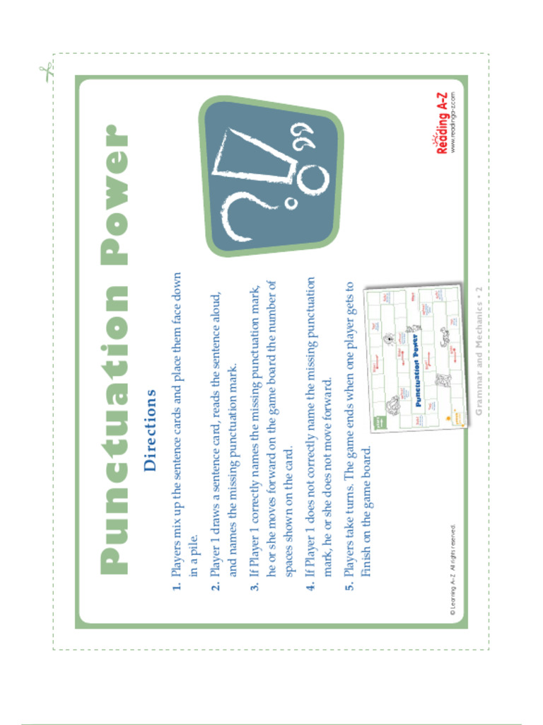 LC g2 GM Punctuation Power | PDF