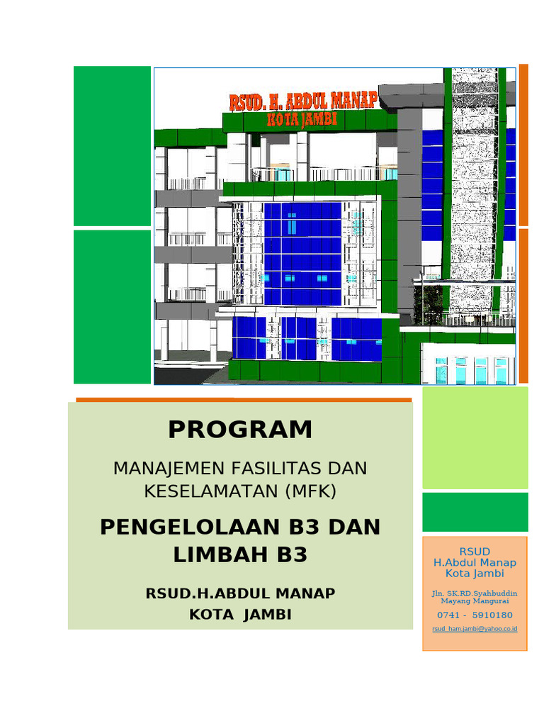 Program Pengelolaan B3 Dan Limbah B3 | PDF