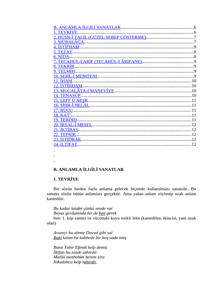 Anlamla İlgi̇li̇ Sanatlar | PDF