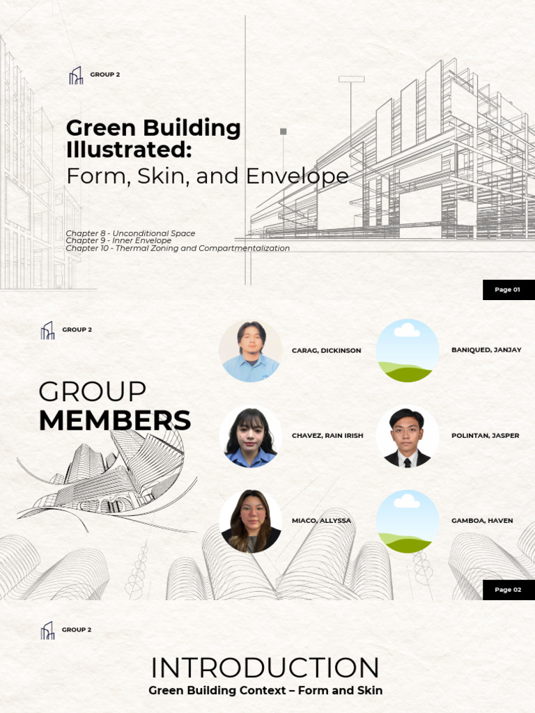 Group 2 Presentation-Chapter 8-10 | PDF | Building Insulation | Ventilation (Architecture)