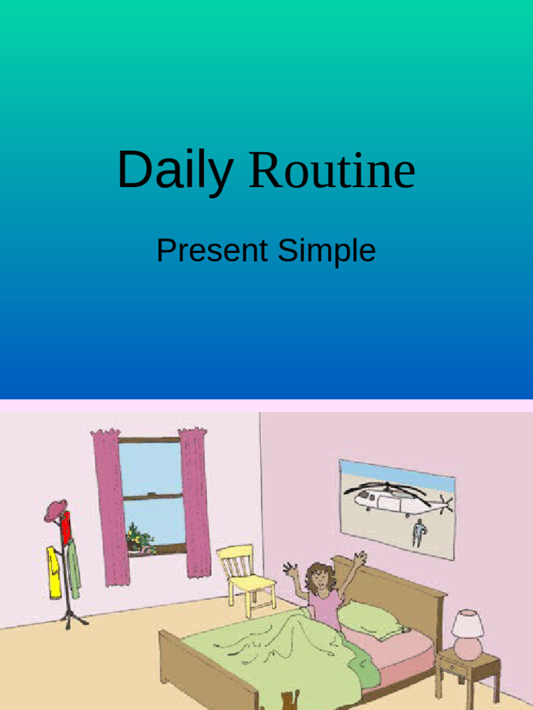 Daily Routine in Present Simple | PDF
