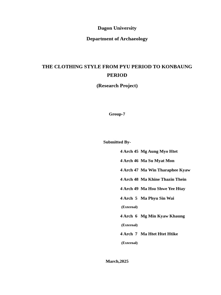 Chapter 1 (Draft) Sem New | PDF | Clothing | Blouse