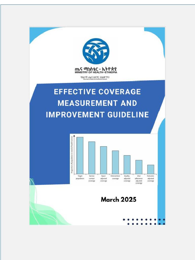 EffectiveCoverage Measurement and Improvement Guideline March 2025 ...