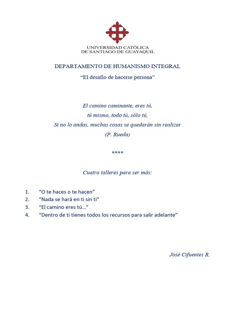 humanismo Integral Admision Medicina | PDF | Aprendizaje | Sociedad