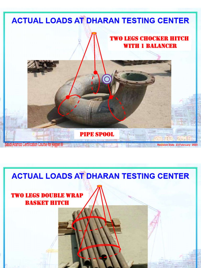Rigger III Load - Performance Test With Hitch | PDF | Pipe (Fluid ...