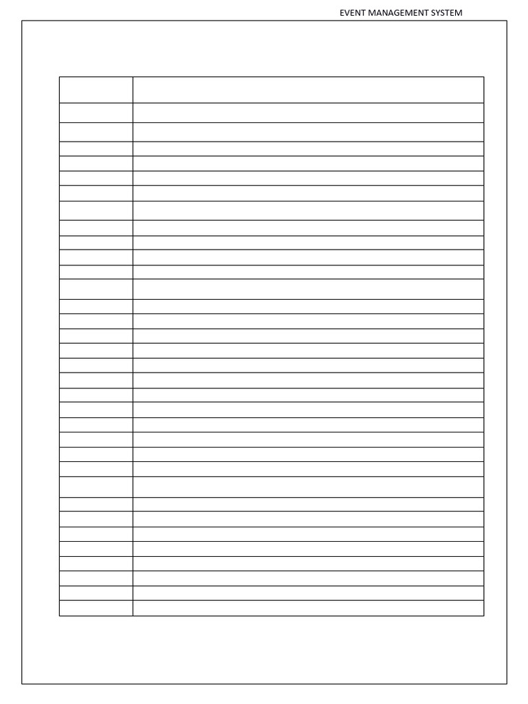 Online Event Management System - Final - Documentation KRUSHNA | PDF ...