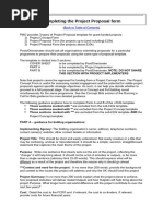 1 Project Identification: Expression of Interest (Eoi) Indicative ...