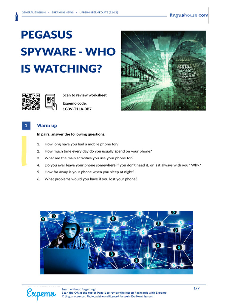 Pegasus Spyware Who Is Watching | PDF