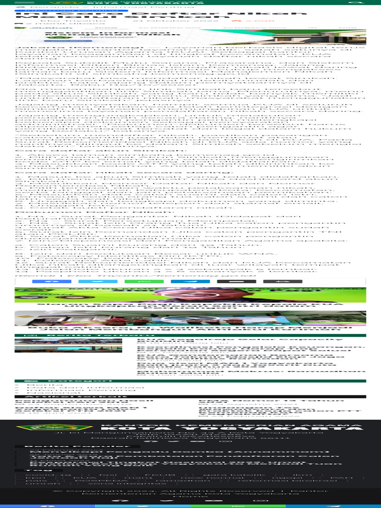 Ini Cara Daftar Nikah Melalui Simkah – Kantor Kementerian Agama Kota ...