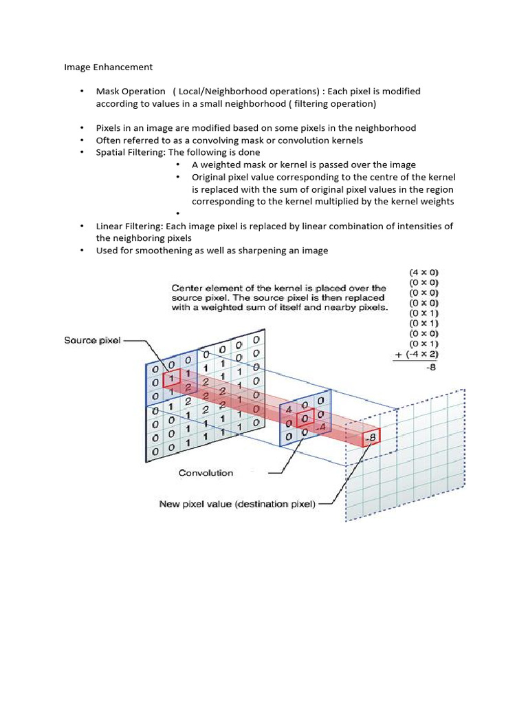 Image Enhancement Mask Operations | PDF | Signal Processing ...