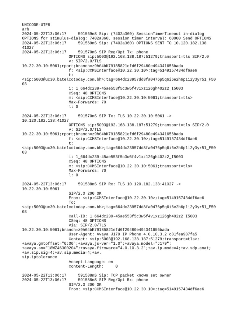 Sysmontrace | PDF | Session Initiation Protocol | Voice Over Ip