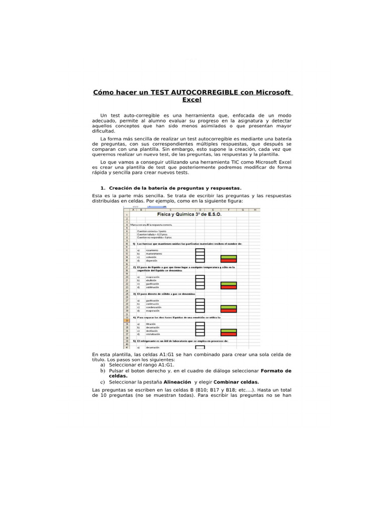 Test Autocorregible P (1) Jdje | PDF