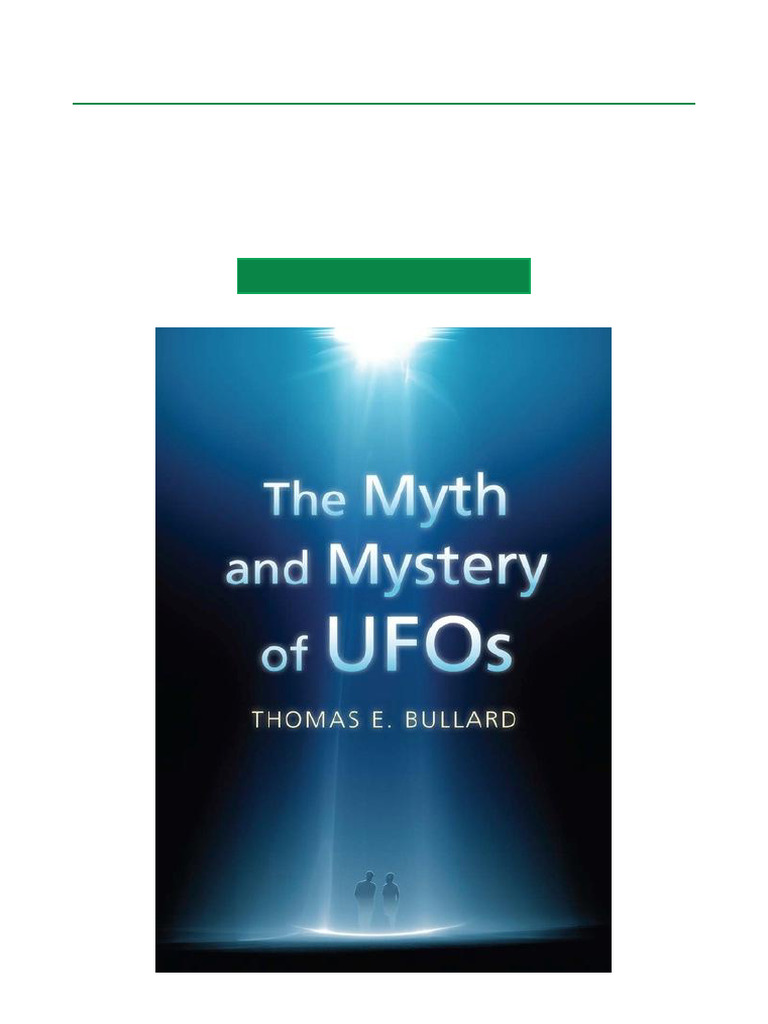 The Myth and Mystery of UFOs Optimized DOCX Download | PDF | Paper ...