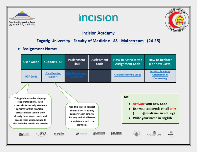 Zagazig University - Faculty of Medicine - S8 - Mainstream - (24-25 ...