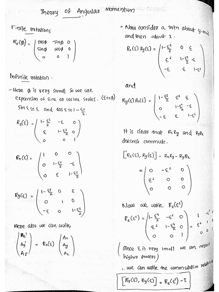Angular Momentum | PDF