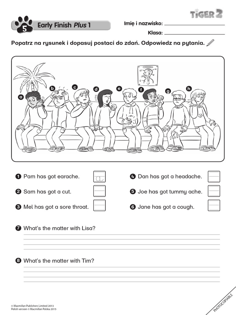 Tiger 2 TRF Unit 5 Early Finish Plus 1 | PDF