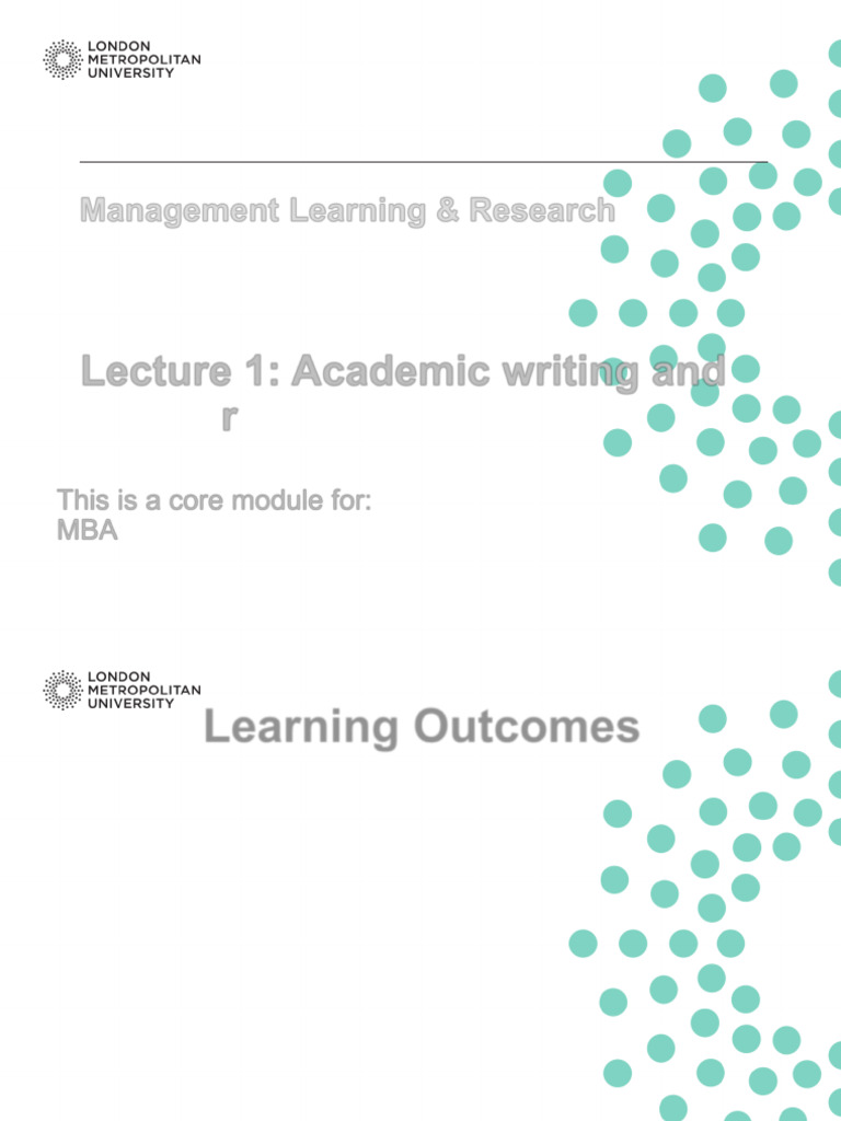 Research Proposal Essentials for MBA | PDF | Methodology | Critical ...