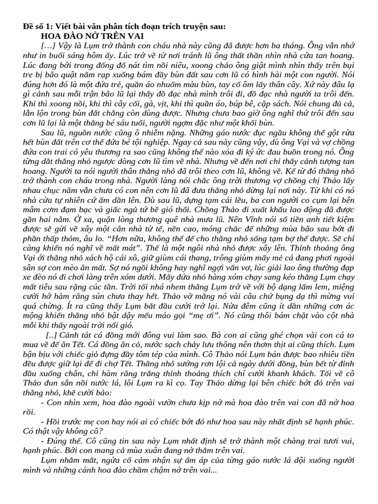 phan tich truyen lop 8 | PDF