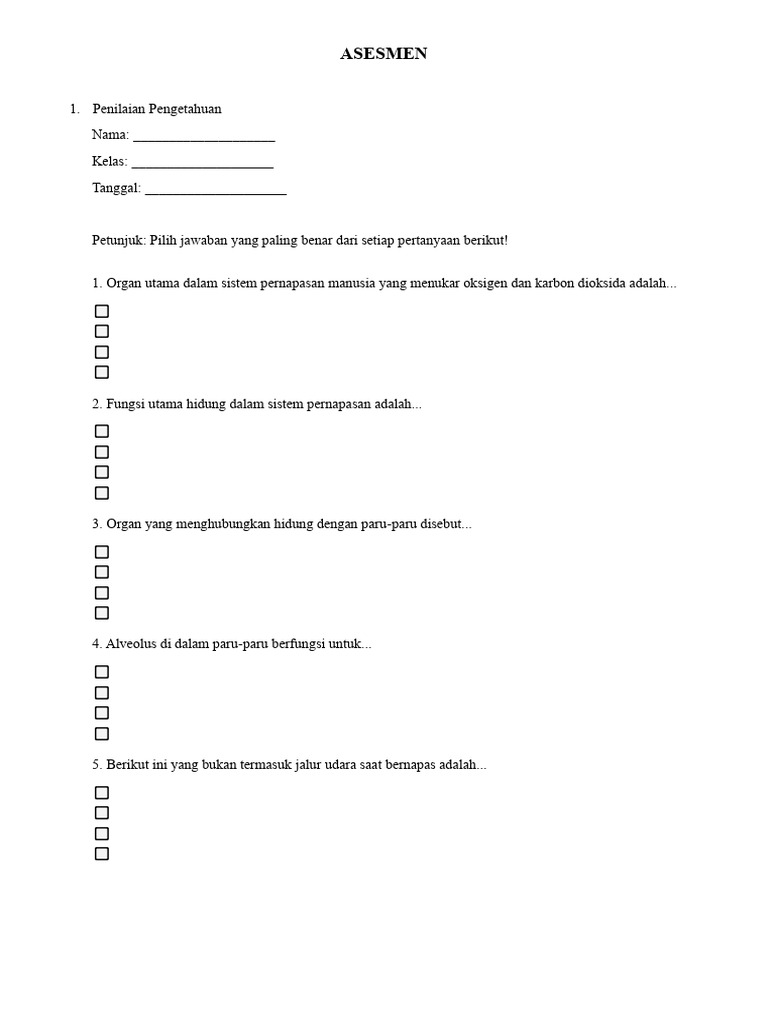 D. Asesmen (Melly Hafizha) | PDF